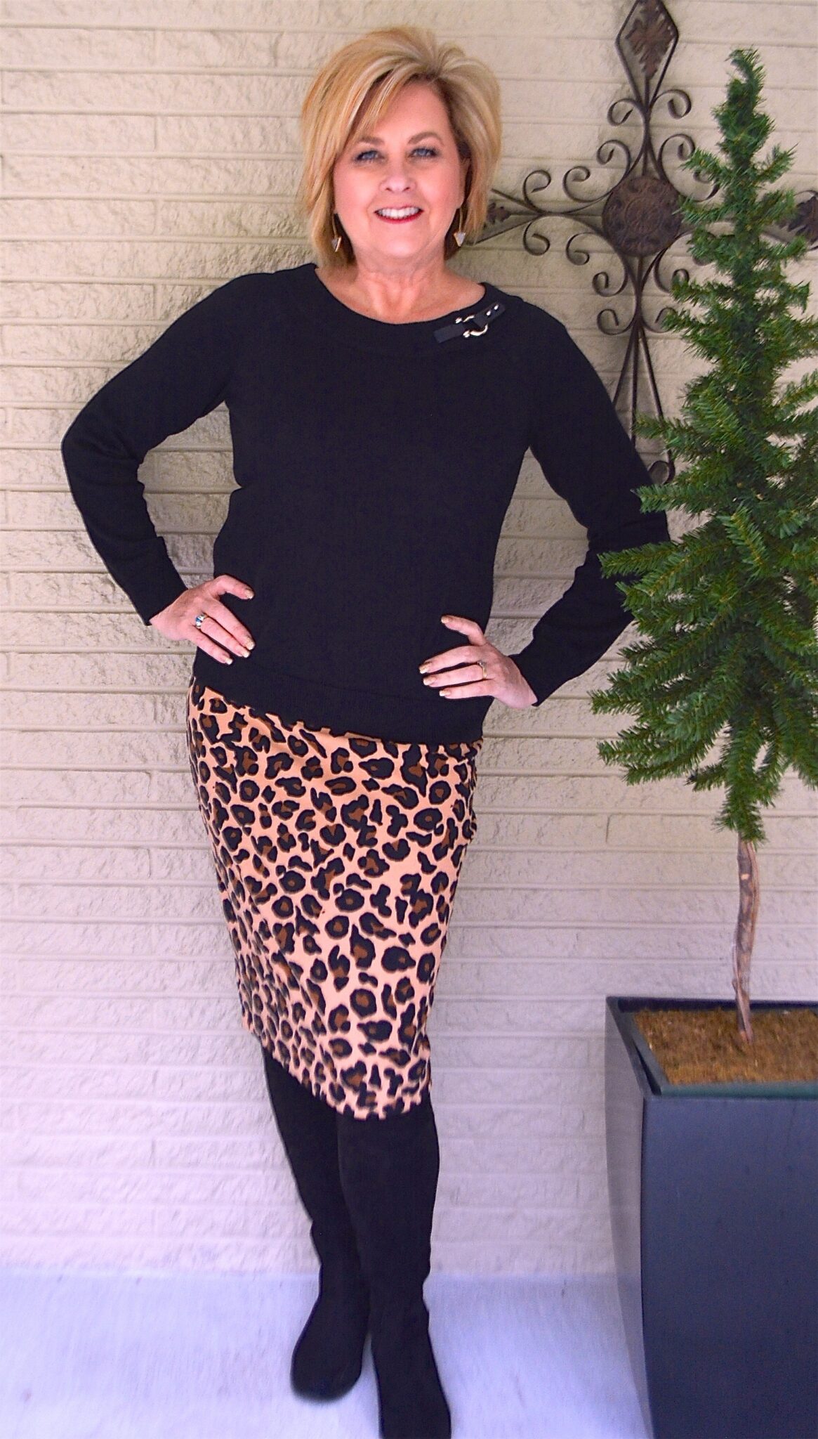 WEARING LEOPARD PRINT AFTER 40