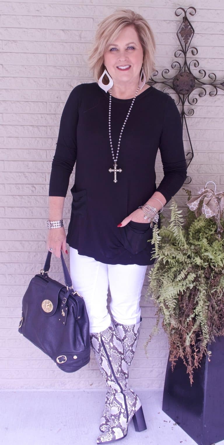 ANIMAL PRINT OVER 50 - 50 IS NOT OLD