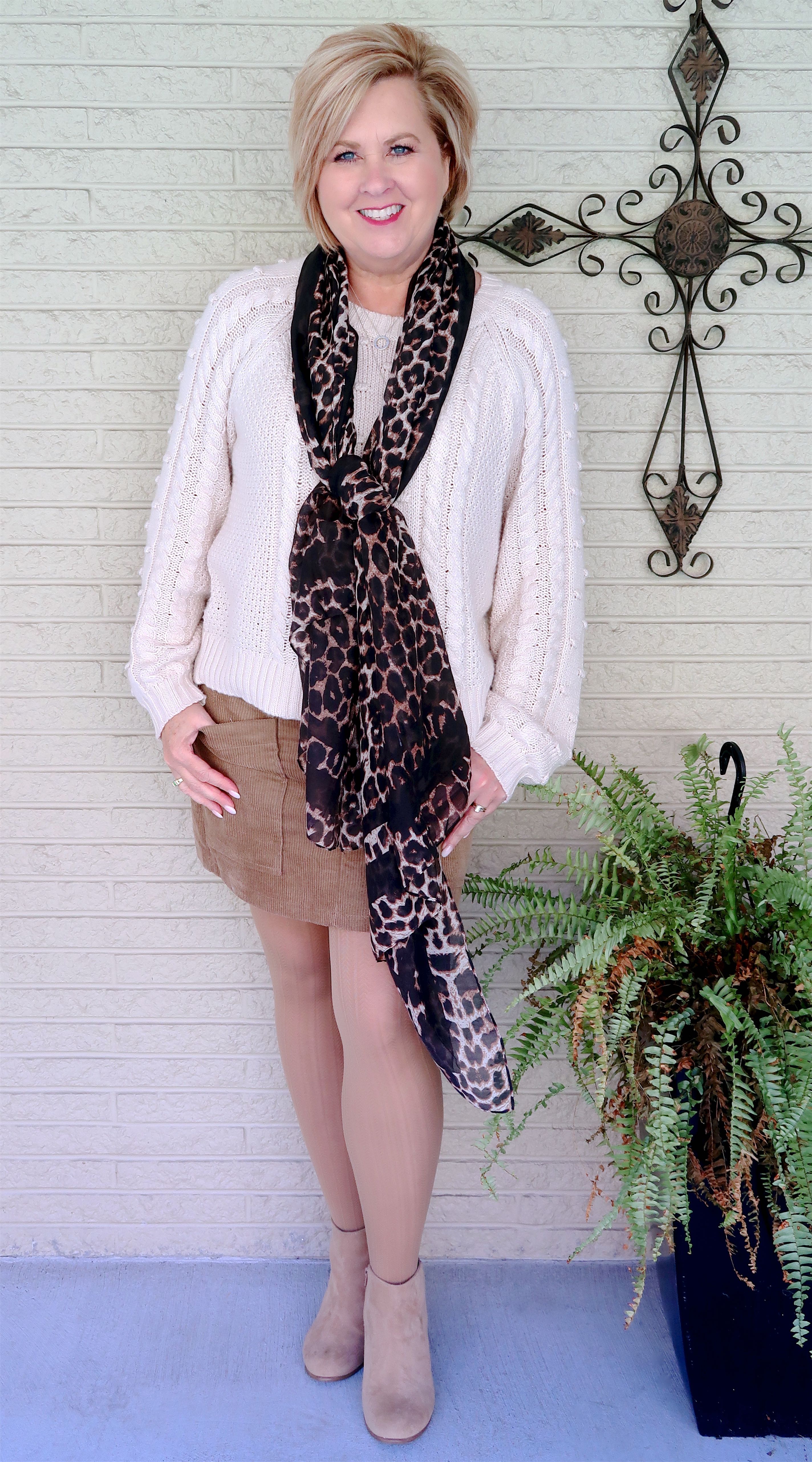 HOW TO STYLE A MINI SKIRT WHEN YOU ARE OVER 40 - 50 IS NOT OLD
