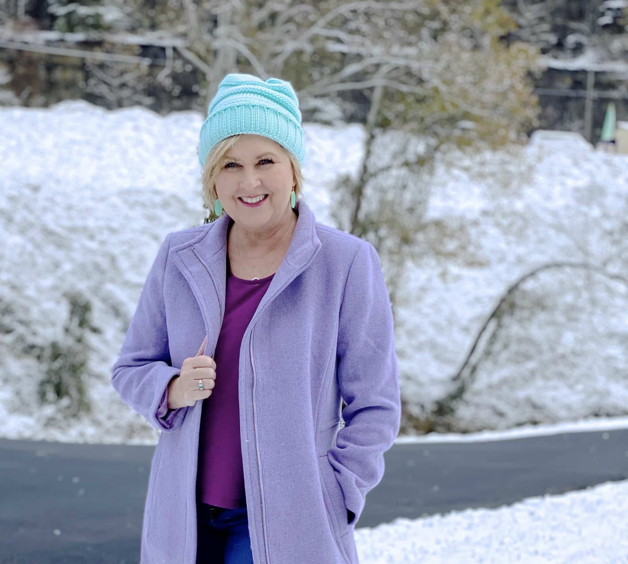 HOW TO WEAR PURPLE AND BLUE TOGETHER AND NOT LOOK CHILDISH