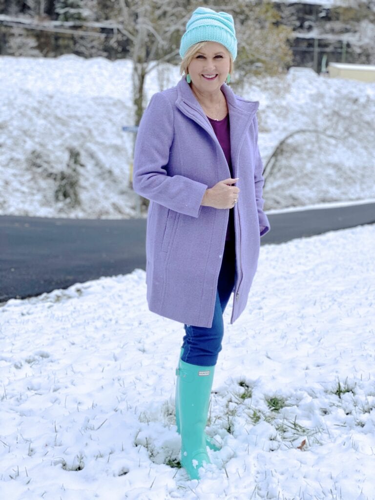 HOW TO WEAR PURPLE AND BLUE TOGETHER AND NOT LOOK CHILDISH