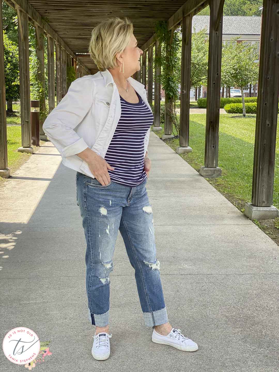 MEMORIAL DAY OUTFIT WHEN IT IS COLD OUTSIDE - 50 IS NOT OLD