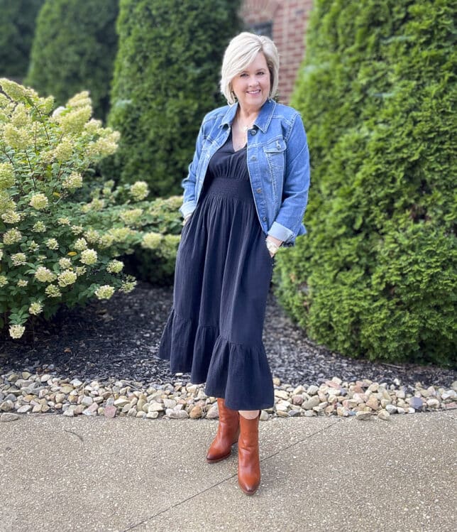 TRY ON HAUL - OLD NAVY FALL DRESSES - 50 IS NOT OLD - A Fashion And ...