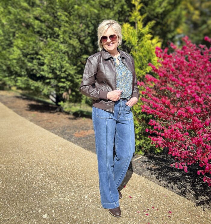 AN ELEVATED FALL STYLE WITH TROUSER JEANS FROM KOHL'S