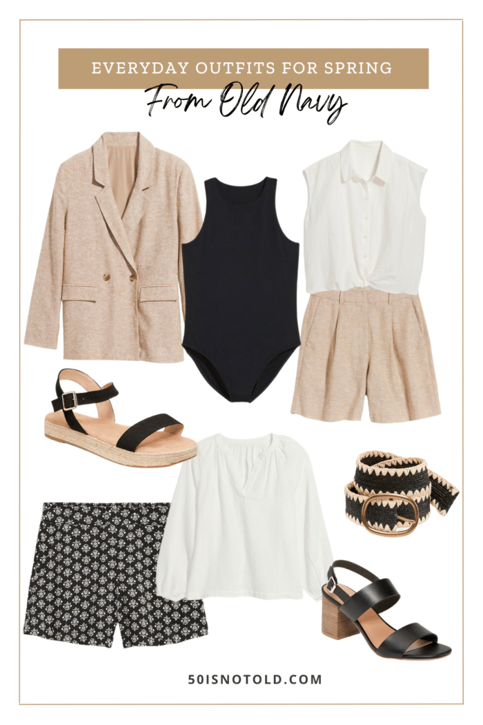 Everyday Outfit Ideas for Spring from Old Navy