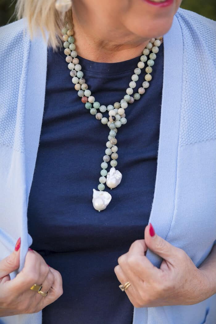 How I Style My Freshwater Pearl Jewelry With Jeans