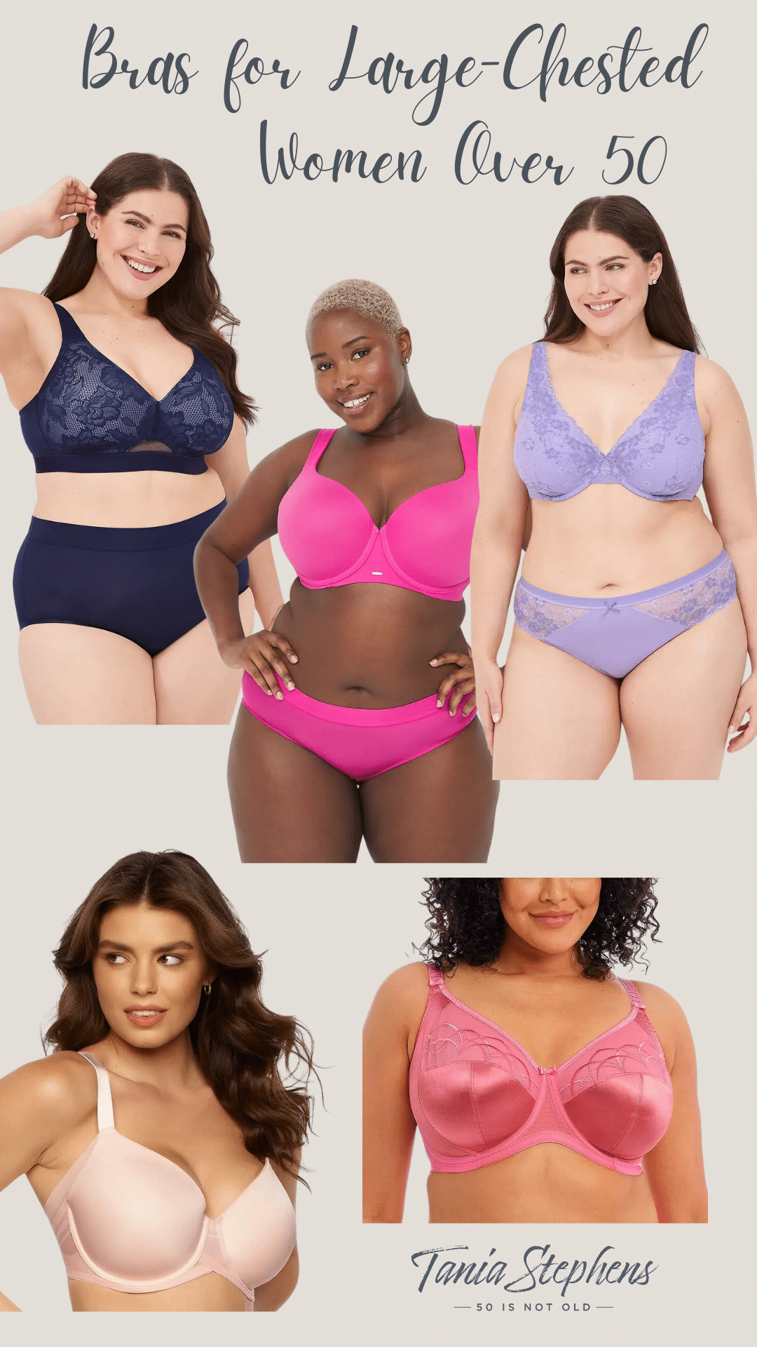 The Best Bras for Large-Chested Women Over 50