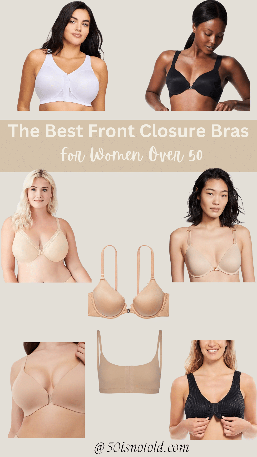 The Best Front Closure Bras For Women Over 50