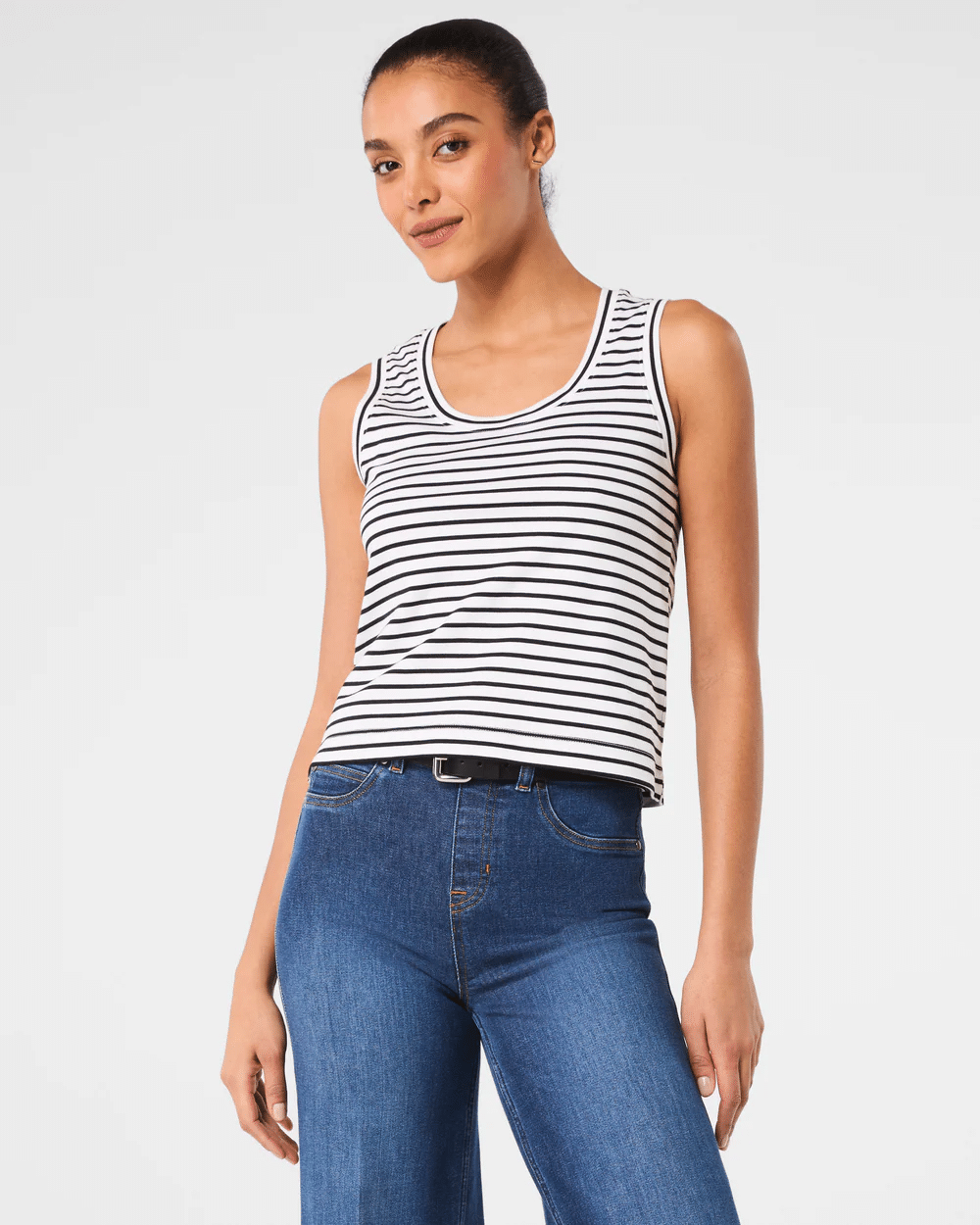 Easy Tank Tops to Layer That Won’t Cling or Show Every Bump